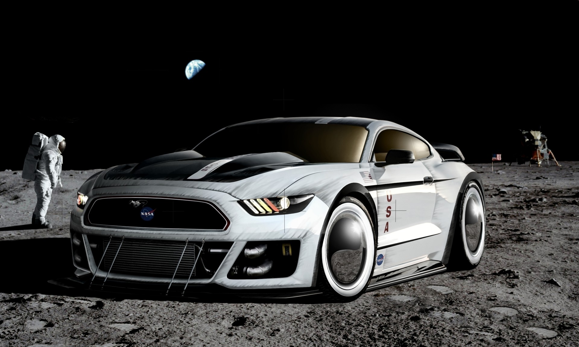 Cayman S - The Mustang on the Moon