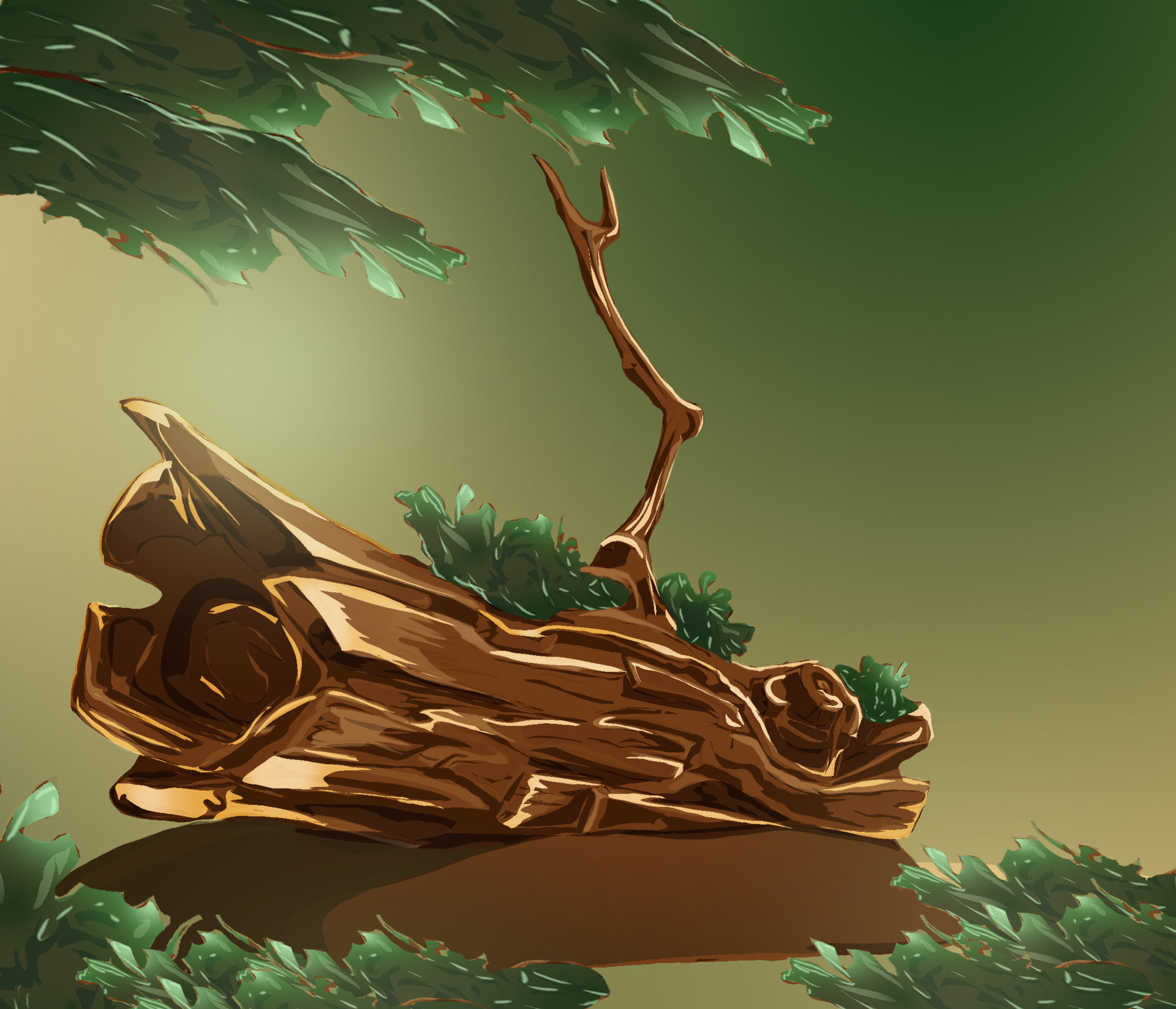 ArtStation - tree logs