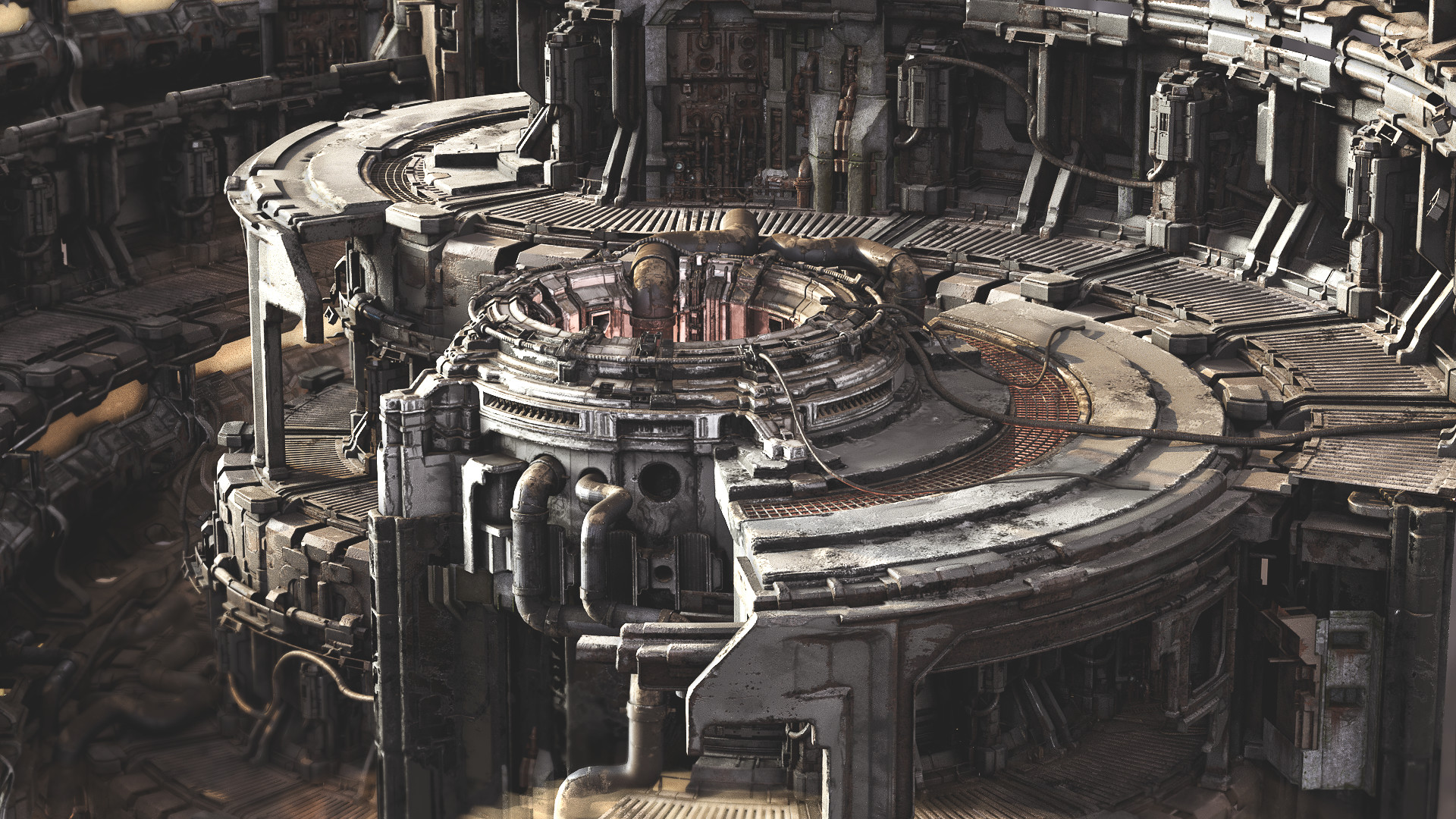 ArtStation - Experimental, Scifi Manhole, Luke Wilkins-花瓣网