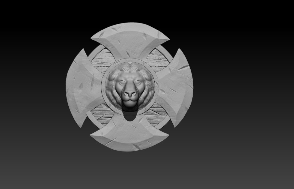 ArtStation - shield sculpting