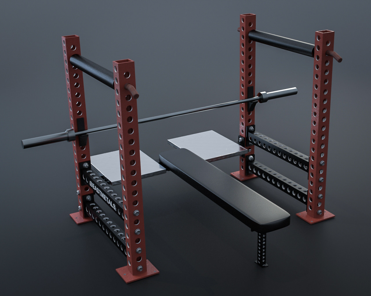 ArtStation - BeastMetals Bench Press