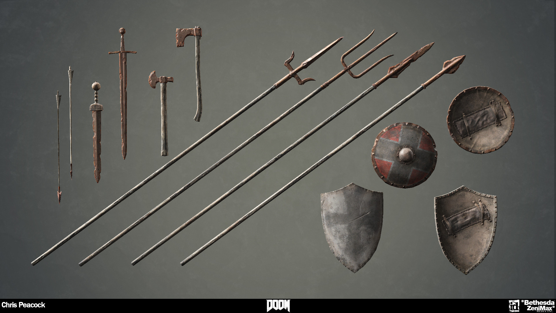 Chris Peacock - DOOM- Hell Assets