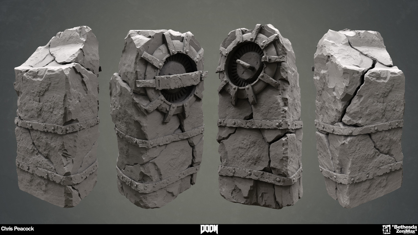 Chris Peacock - DOOM- Hell Assets