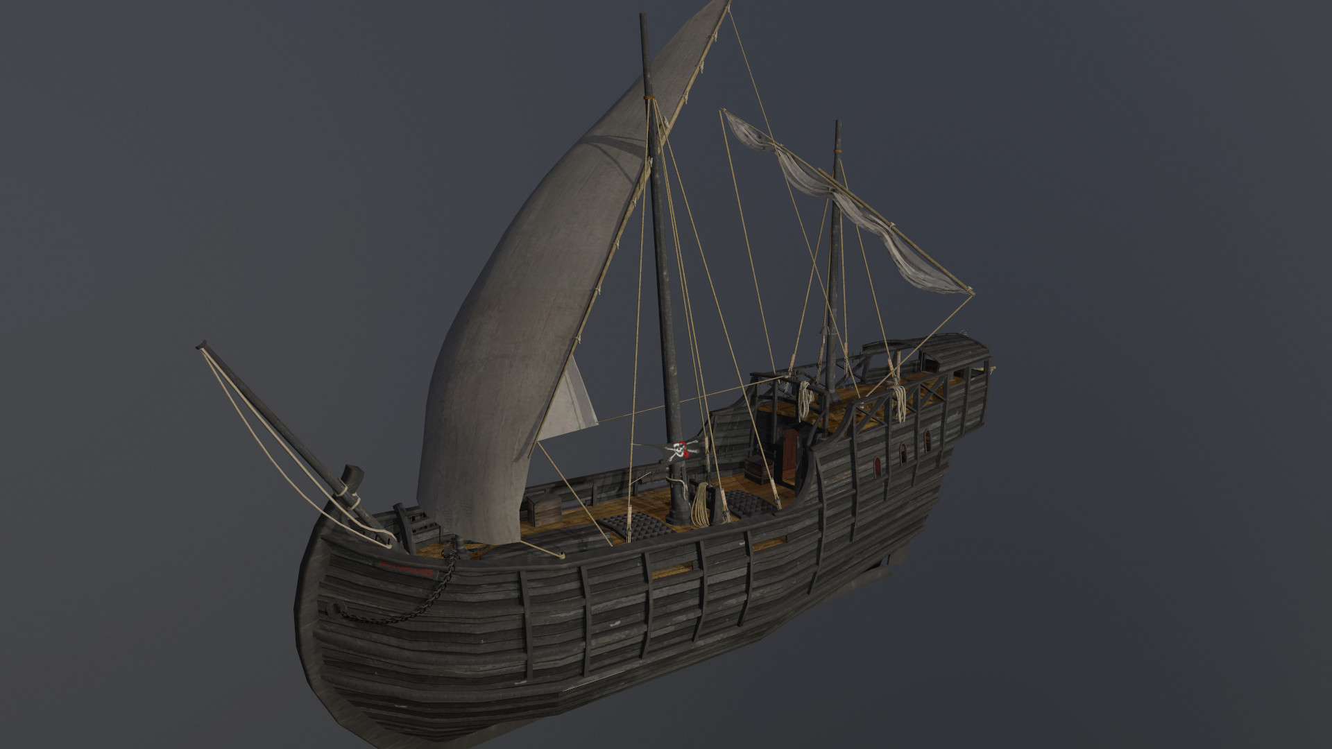 ArtStation - Notorious ship [lowpole]