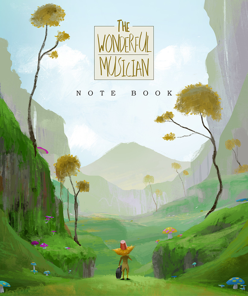 ArtStation - Notebook cover