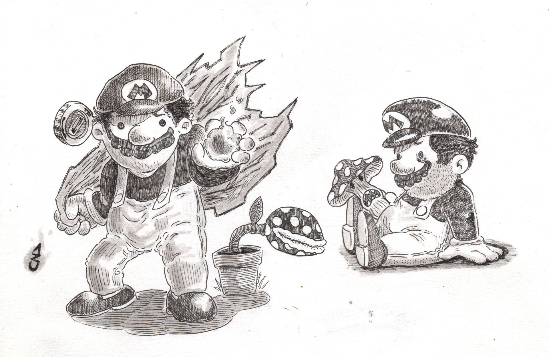 ArtStation - Mario Mario Mario