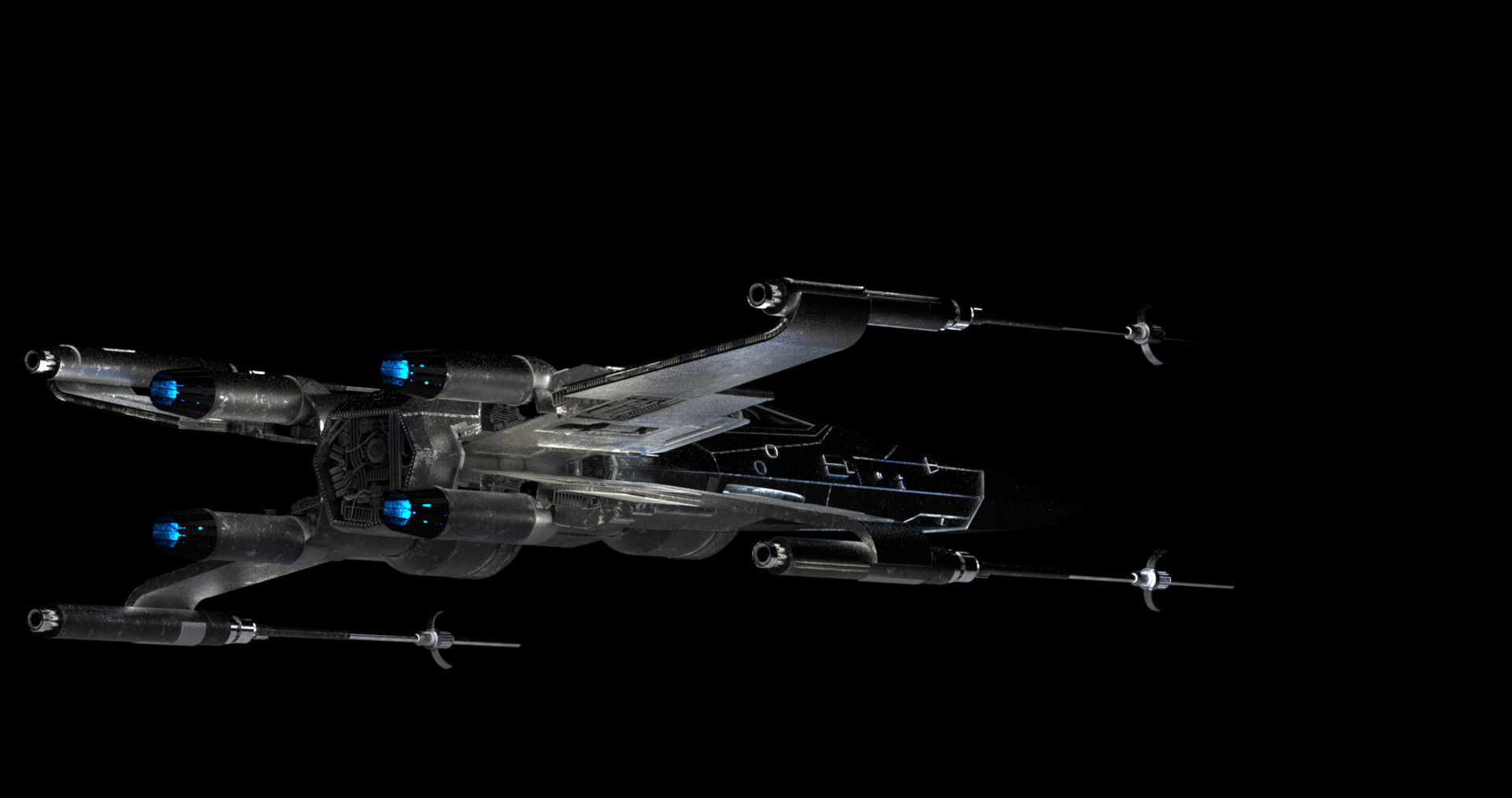 VFX Personal Project: X-Wing Animation by JT Milne — ProUser.Me