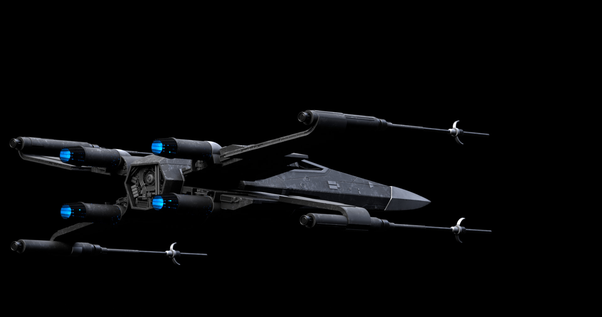 VFX Personal Project: X-Wing Animation by JT Milne — ProUser.Me