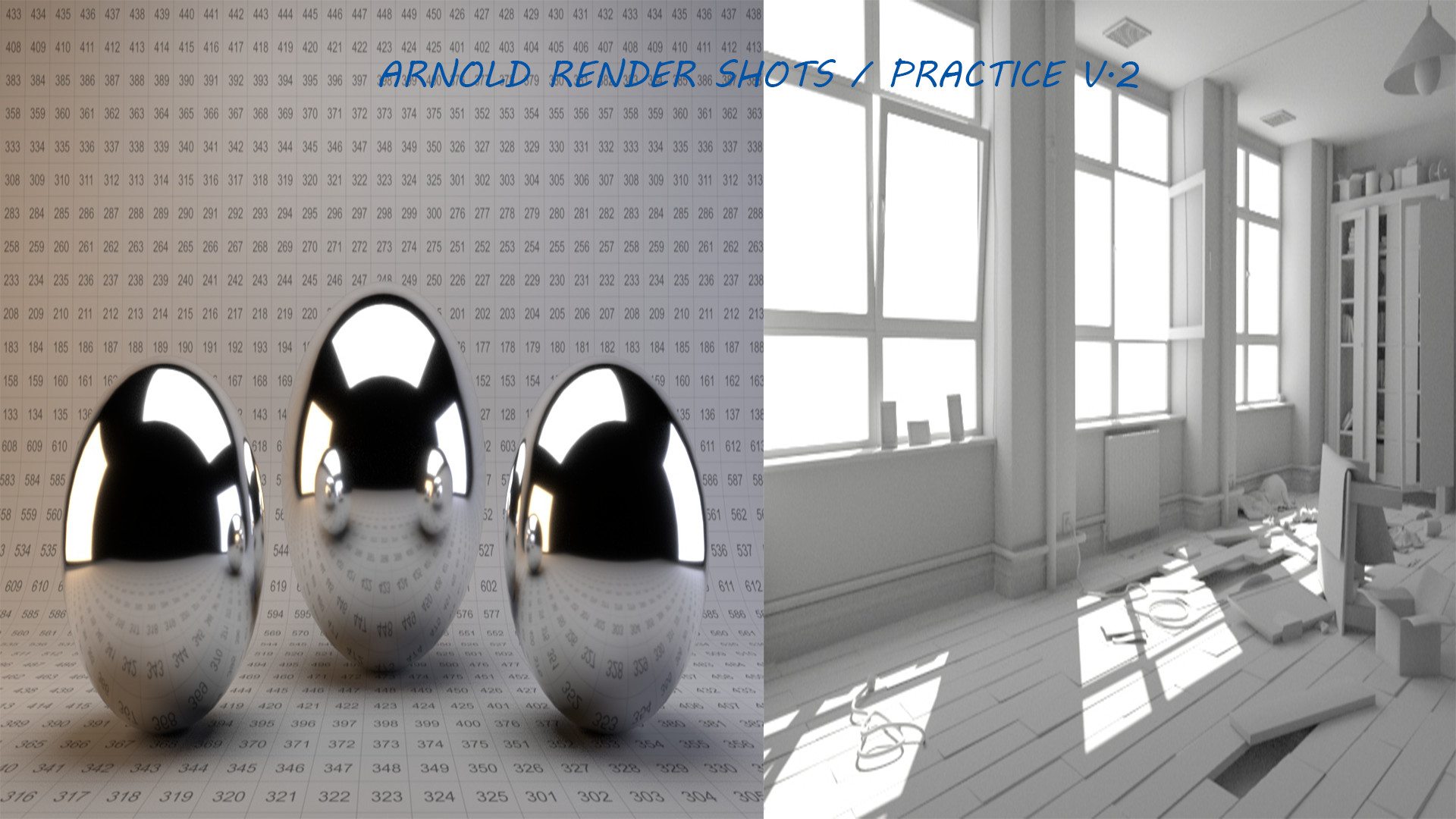 ArtStation - ARNOLD 5 RENDER SHOTS / PRACTICE