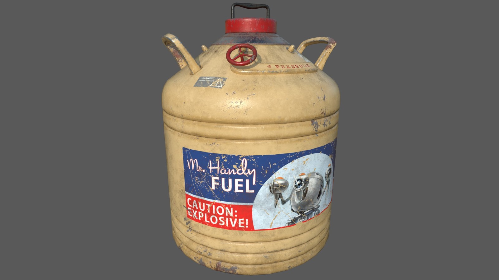 Niall Dalgreen - Mr.Handy Fuel Canister - Fallout 4 Fan Art