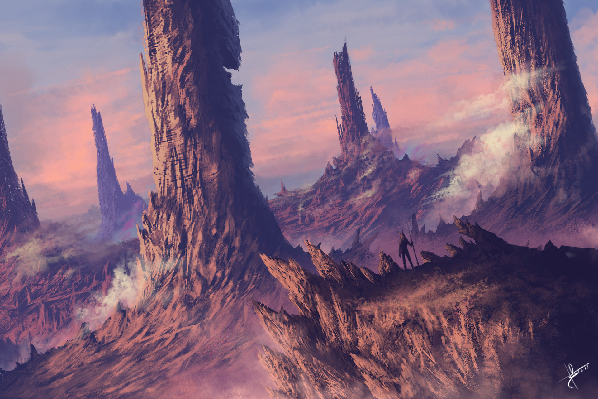 ArtStation - Dry Landscape