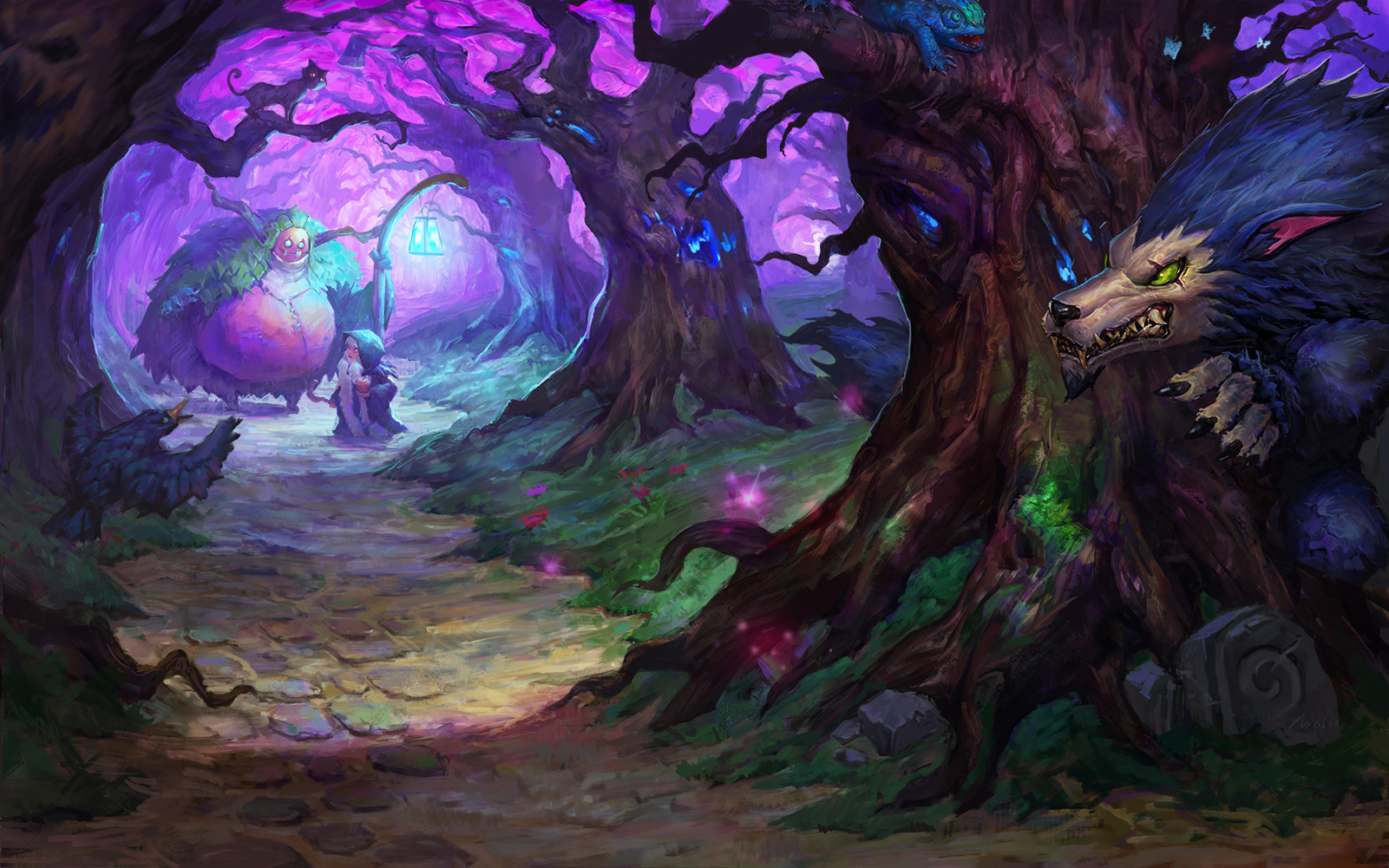 ArtStation - The Witch Forest