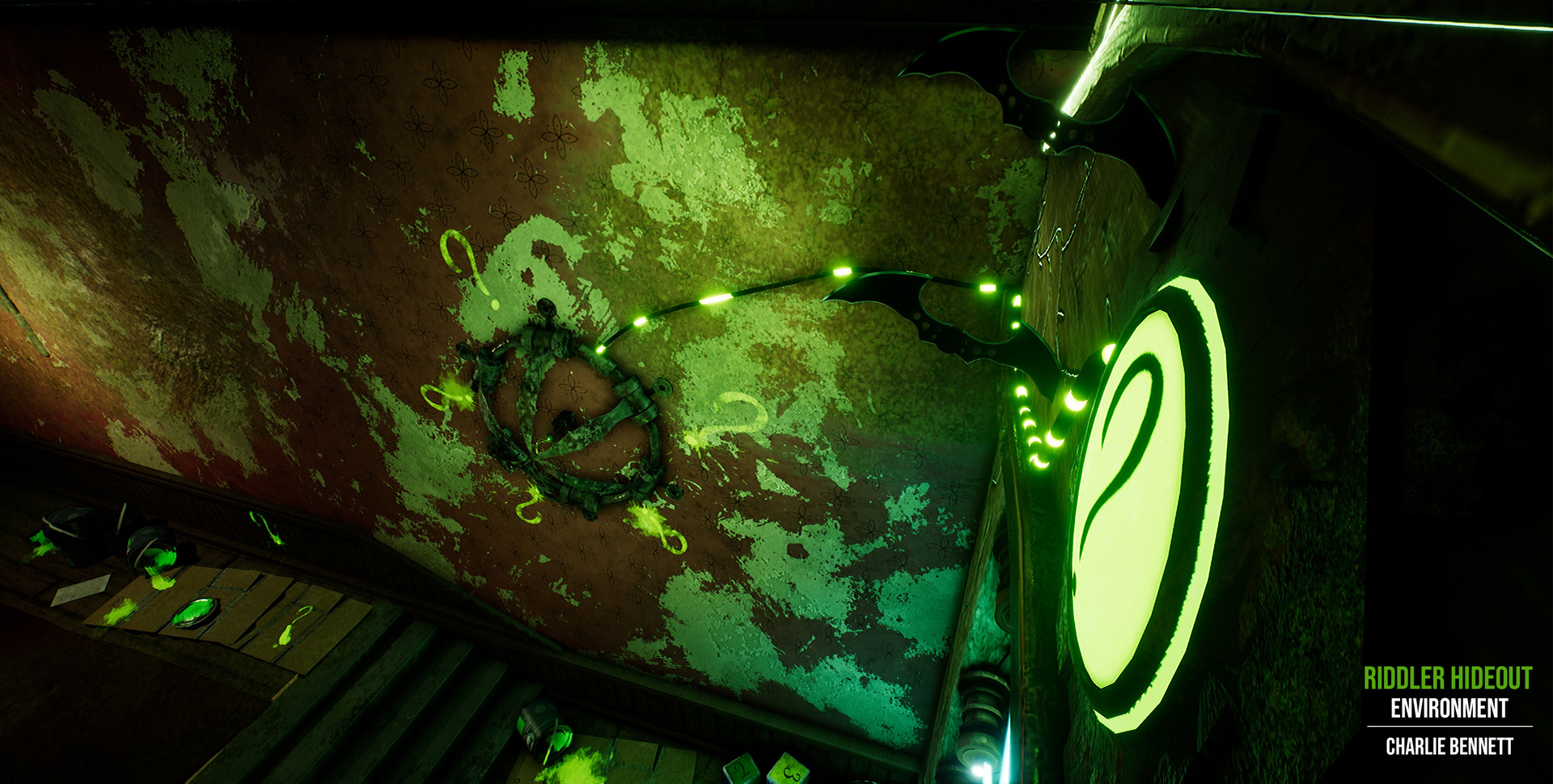 Charlie Bennett - Riddler's Hideout