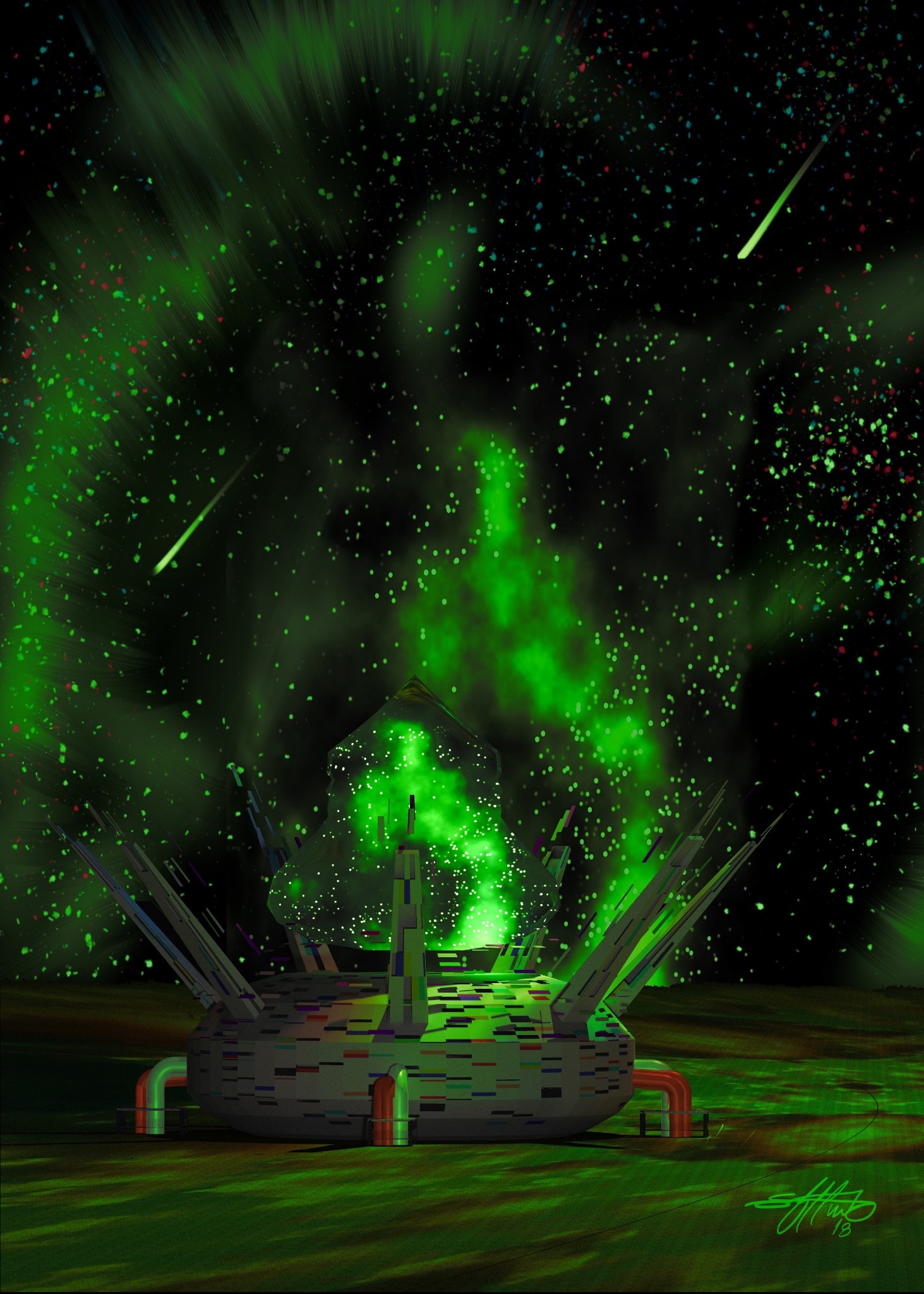 ArtStation - Simulator of Space(Nebula)