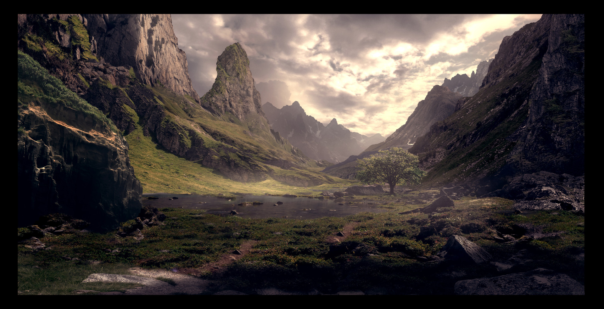 ArtStation - Matte Art for Promotion video ~DANCE EARTH PARTY~