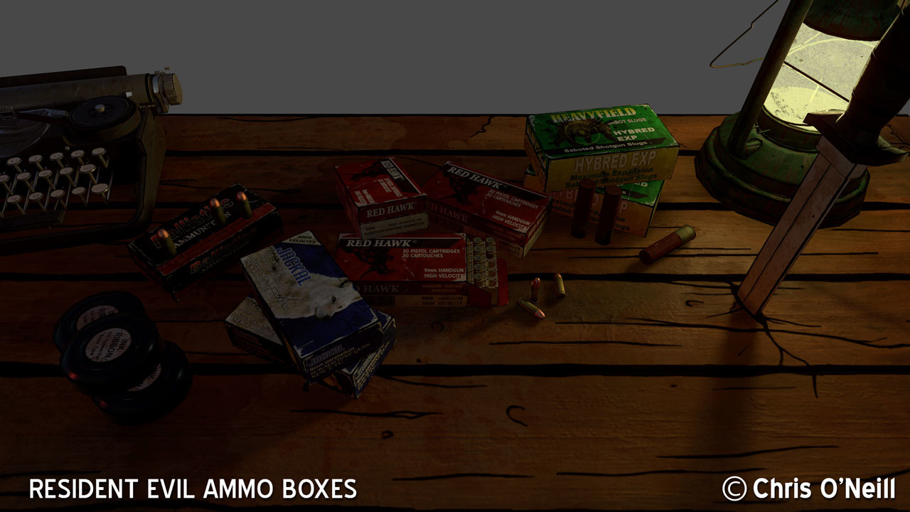 ArtStation - Resident Evil Set Piece