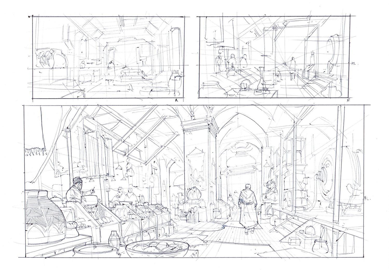 Foundation Art Group - Foundation Art Group - Sketching for Environment ...