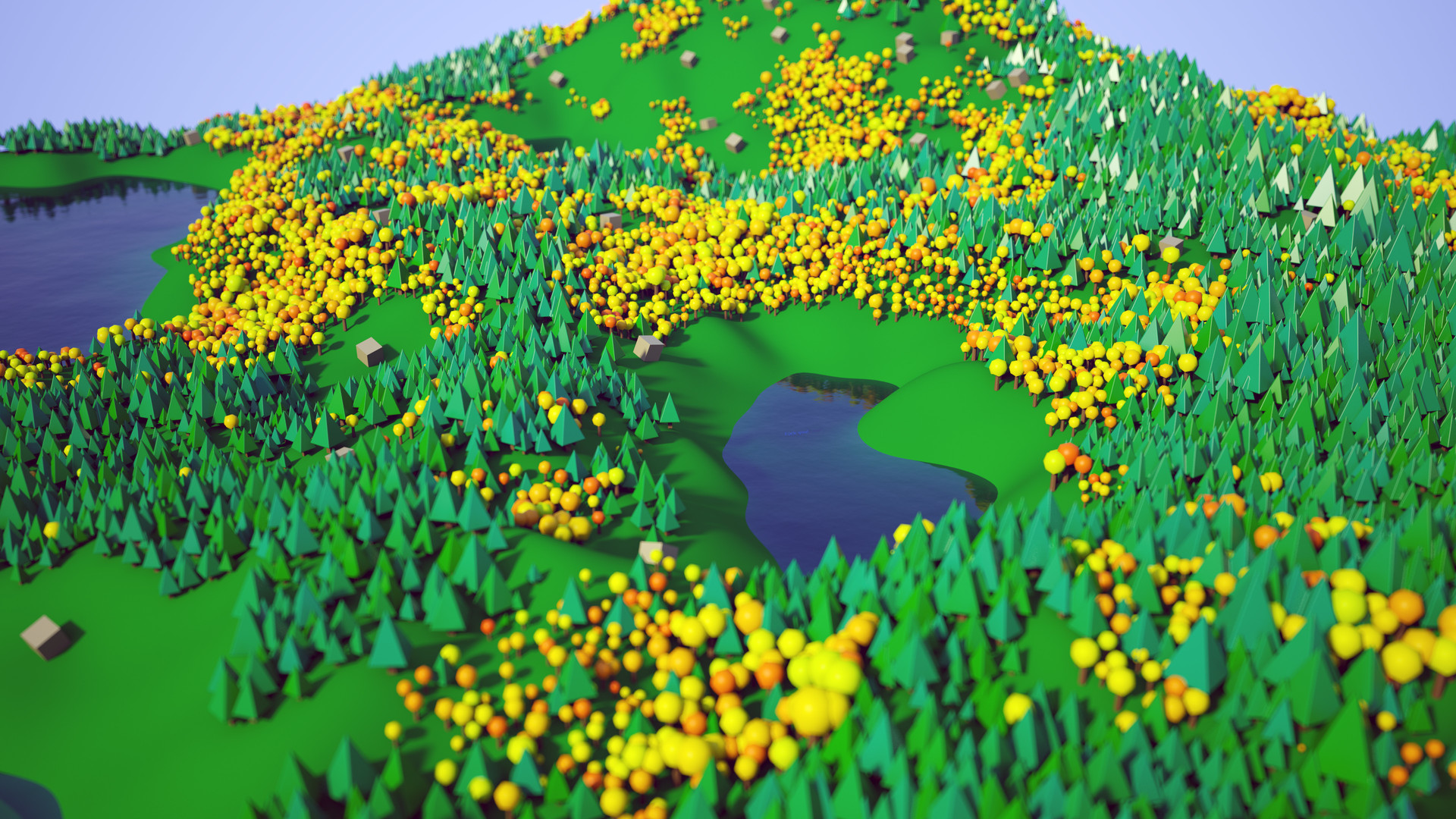 ArtStation - Simple 3D Biome