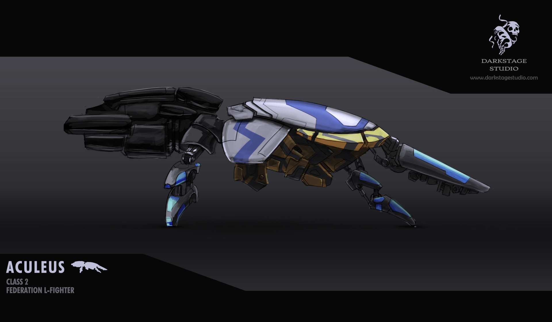 ArtStation - Aculeus Fighter