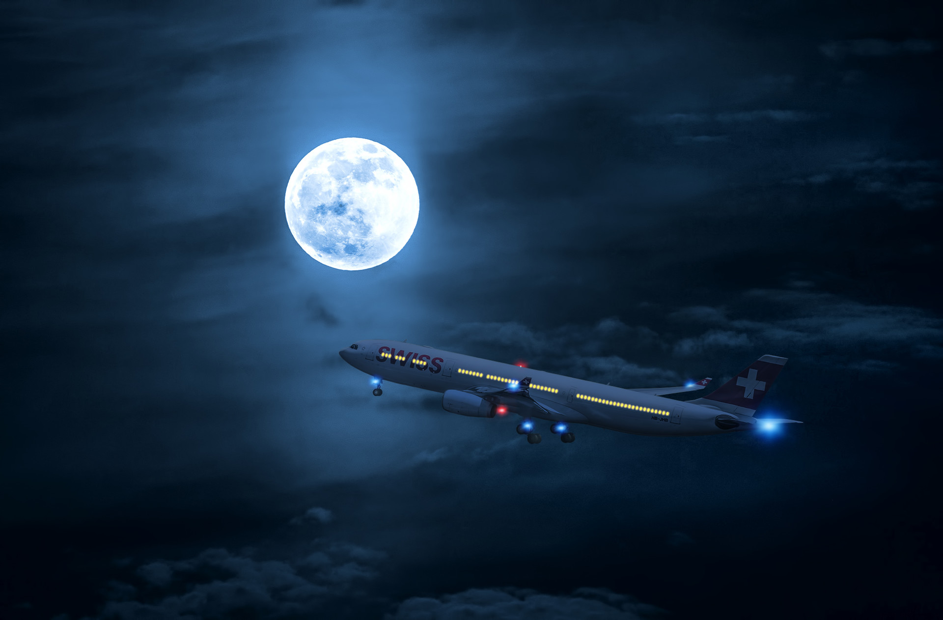 ArtStation - Night Flying