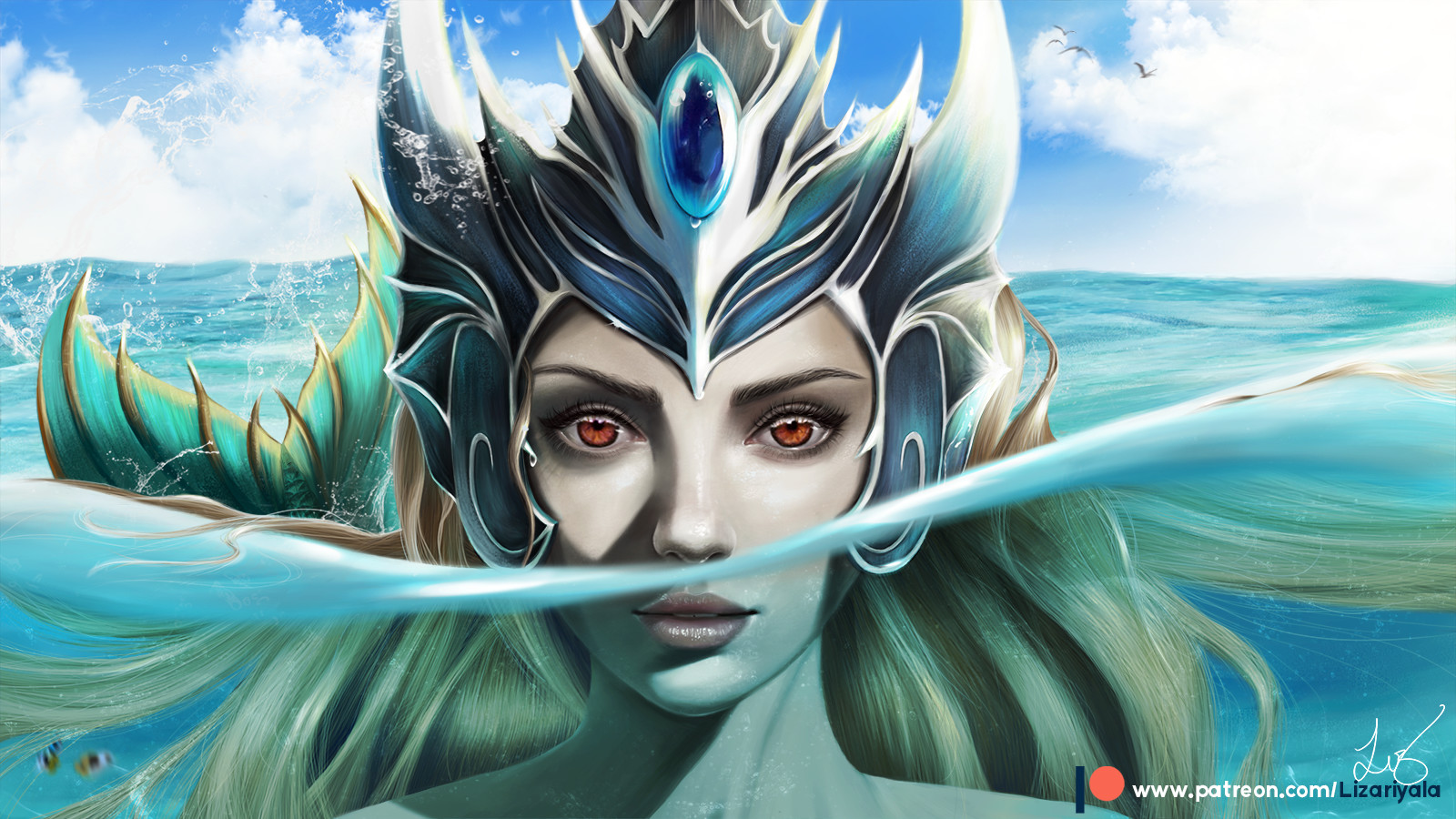 ArtStation - Nami, the Tidecaller