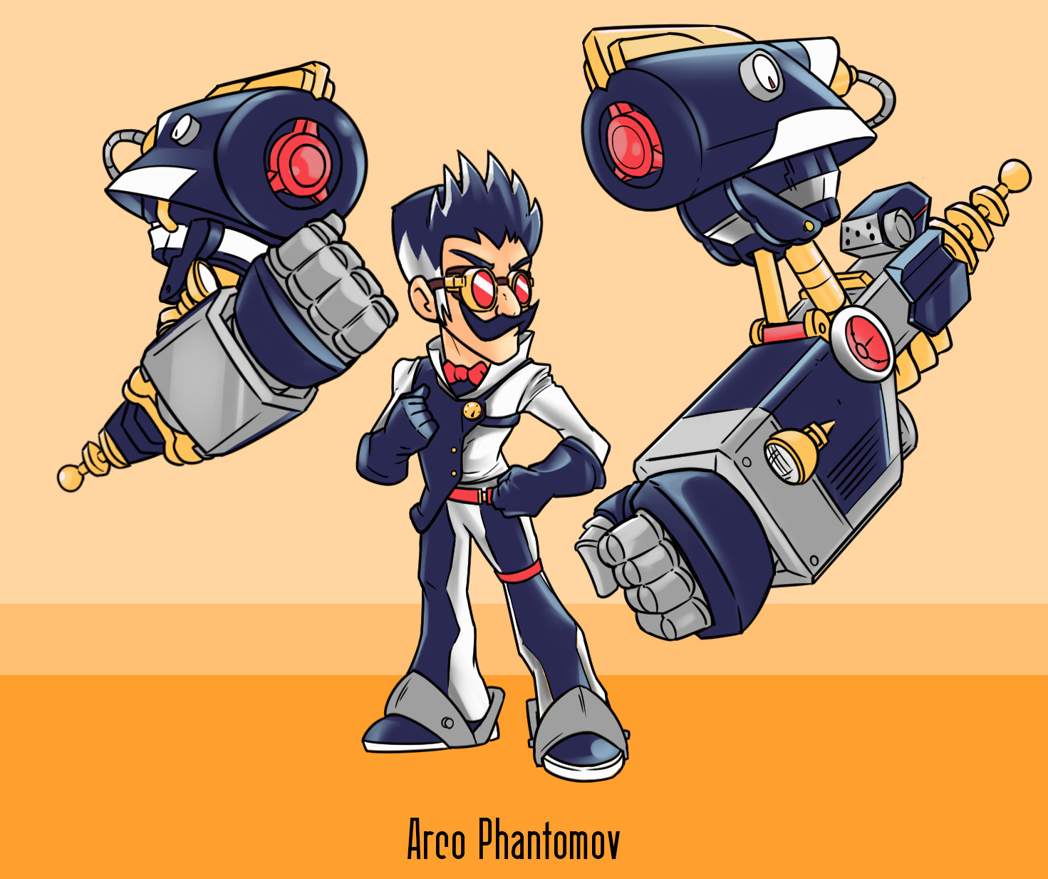 Chris Barrett - Gods with Gears: Character Roster