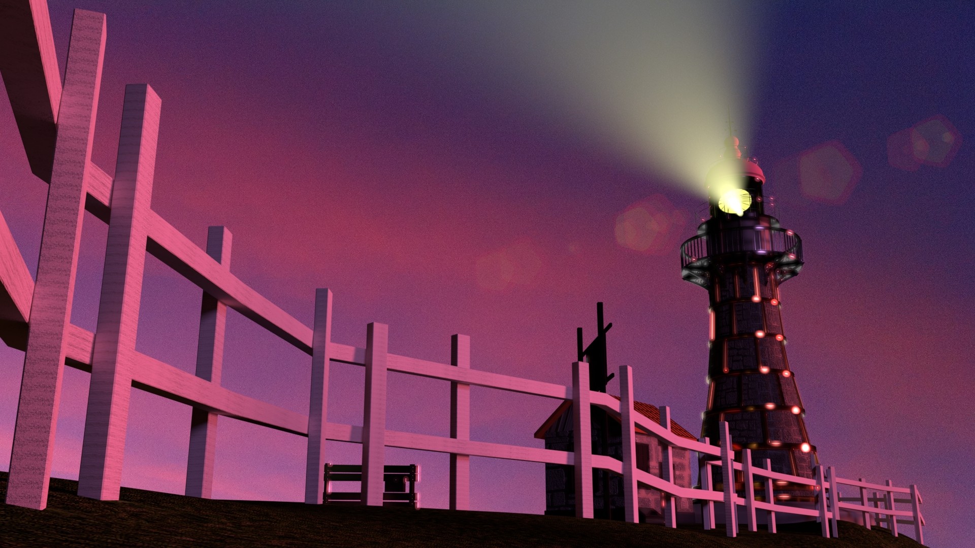 ArtStation - Lighthouse - Lighting Exercise