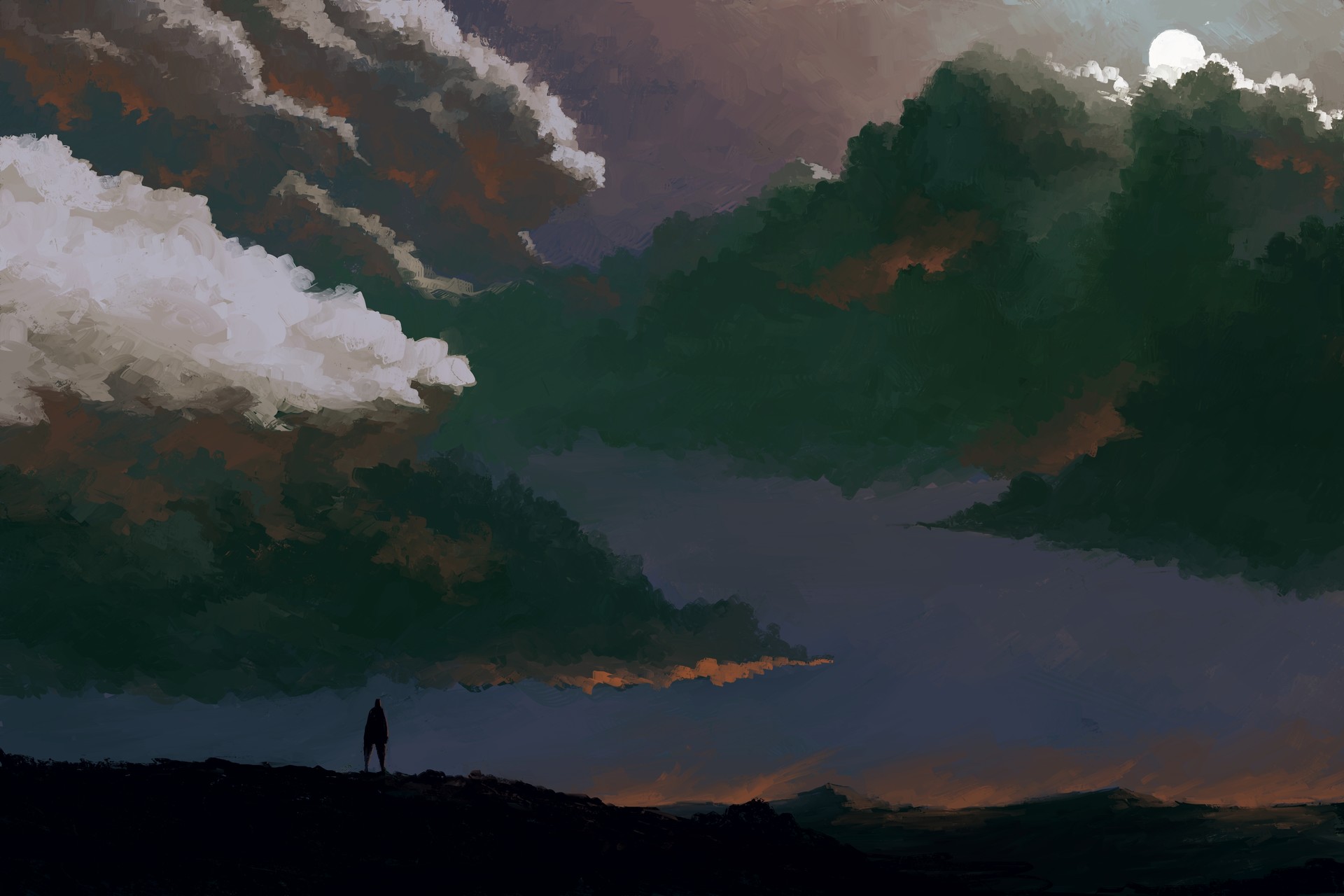 ArtStation - In the Shade of the Mountain