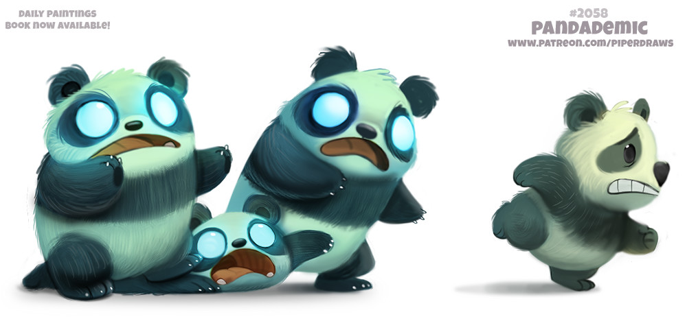 ArtStation - Daily Paint 2058# Pandademic