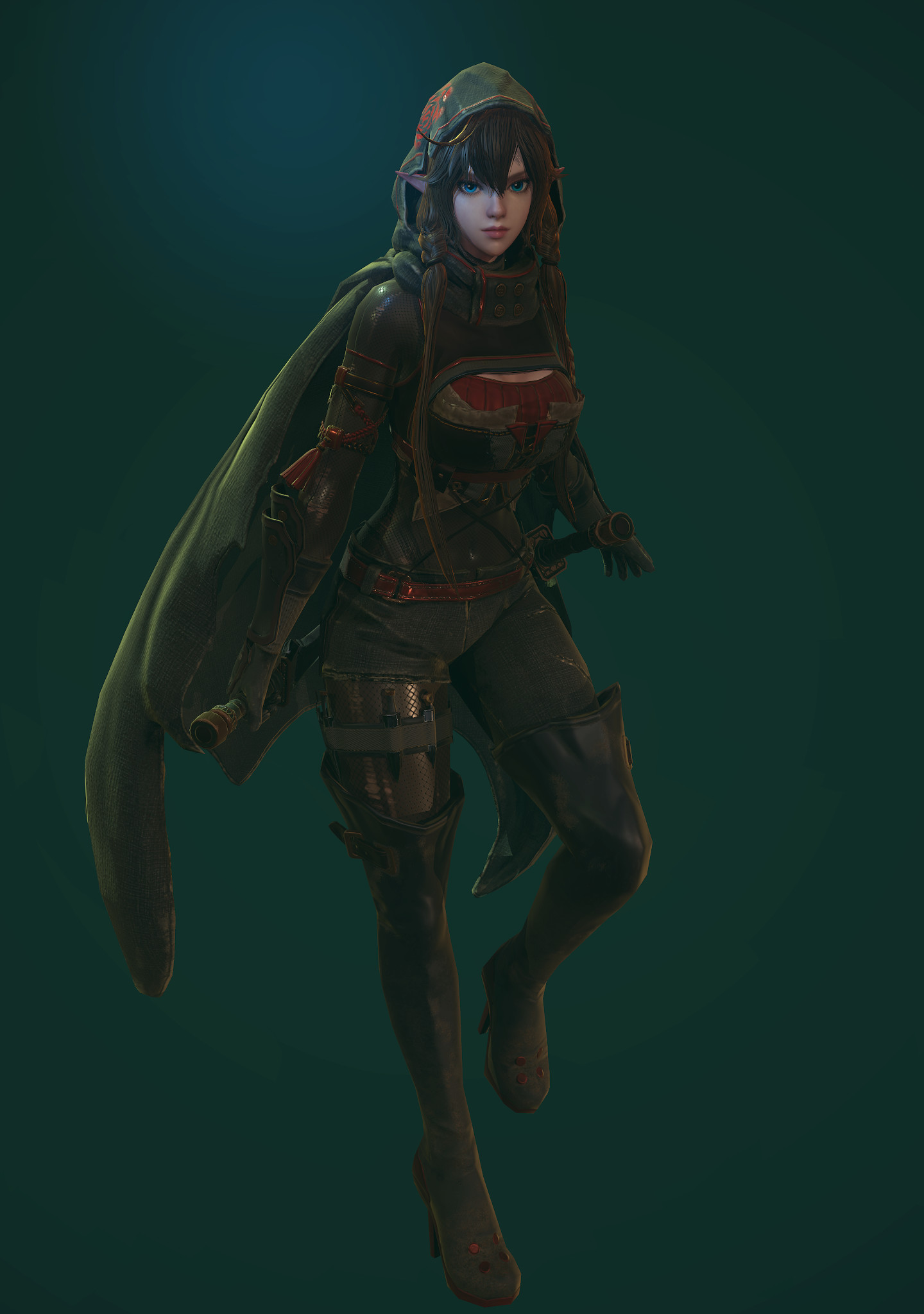 ArtStation - DNF Shadow Dancer 모작