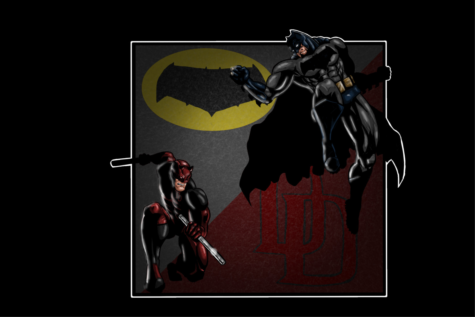 Kristian Kirilov - Marvel/DC Counterparts Fanart