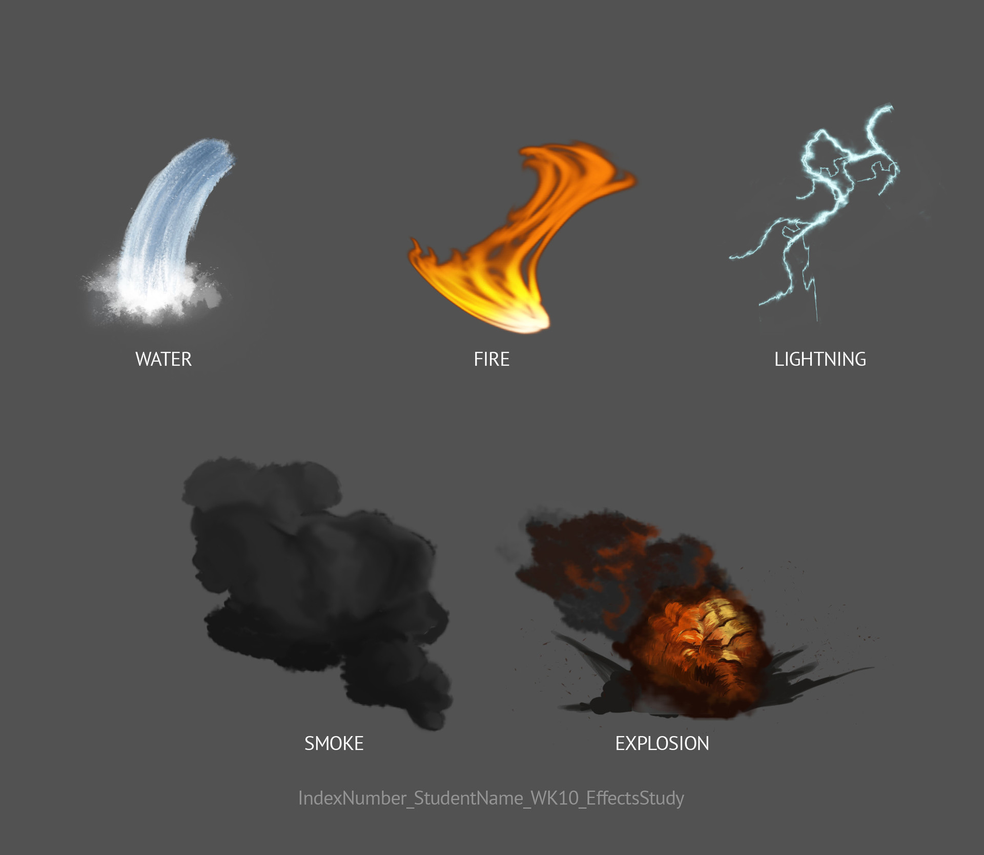 ArtStation - Particle Effect Study