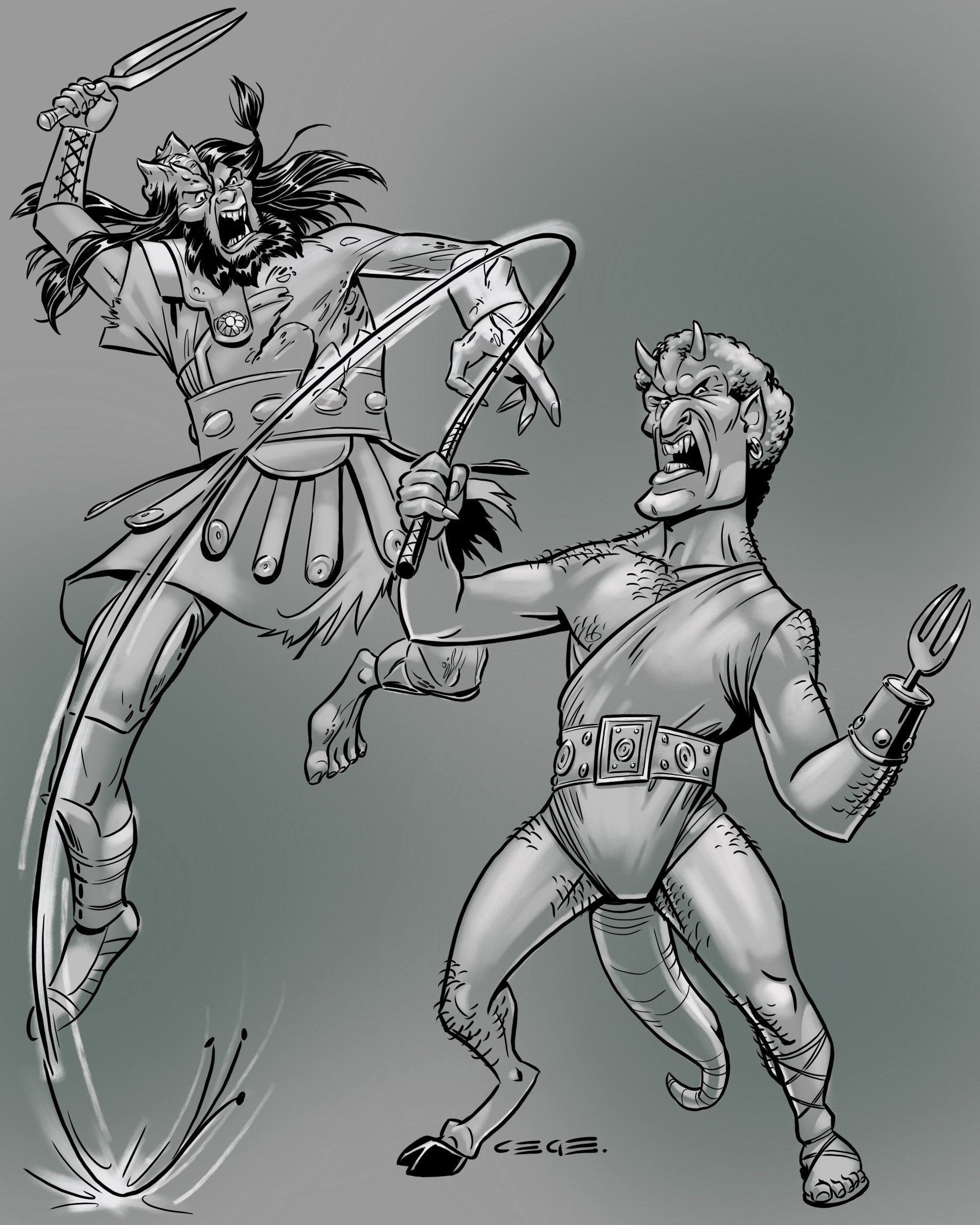 ArtStation - Calibos vs Calibos