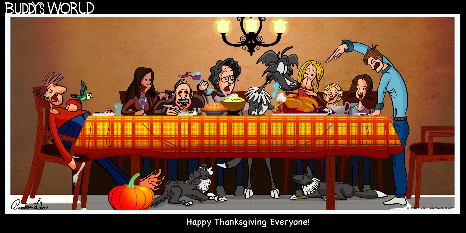 ArtStation - Happy Thanksgiving Buddy 2016 (re-upload)