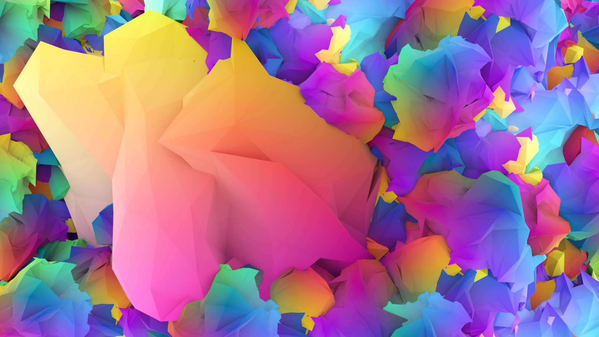 ArtStation - rainbow cave