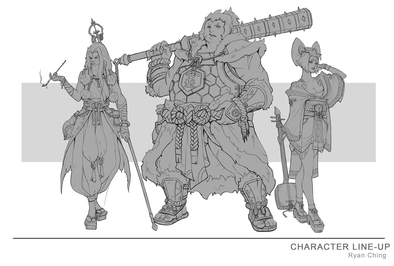 ArtStation - Character Line up