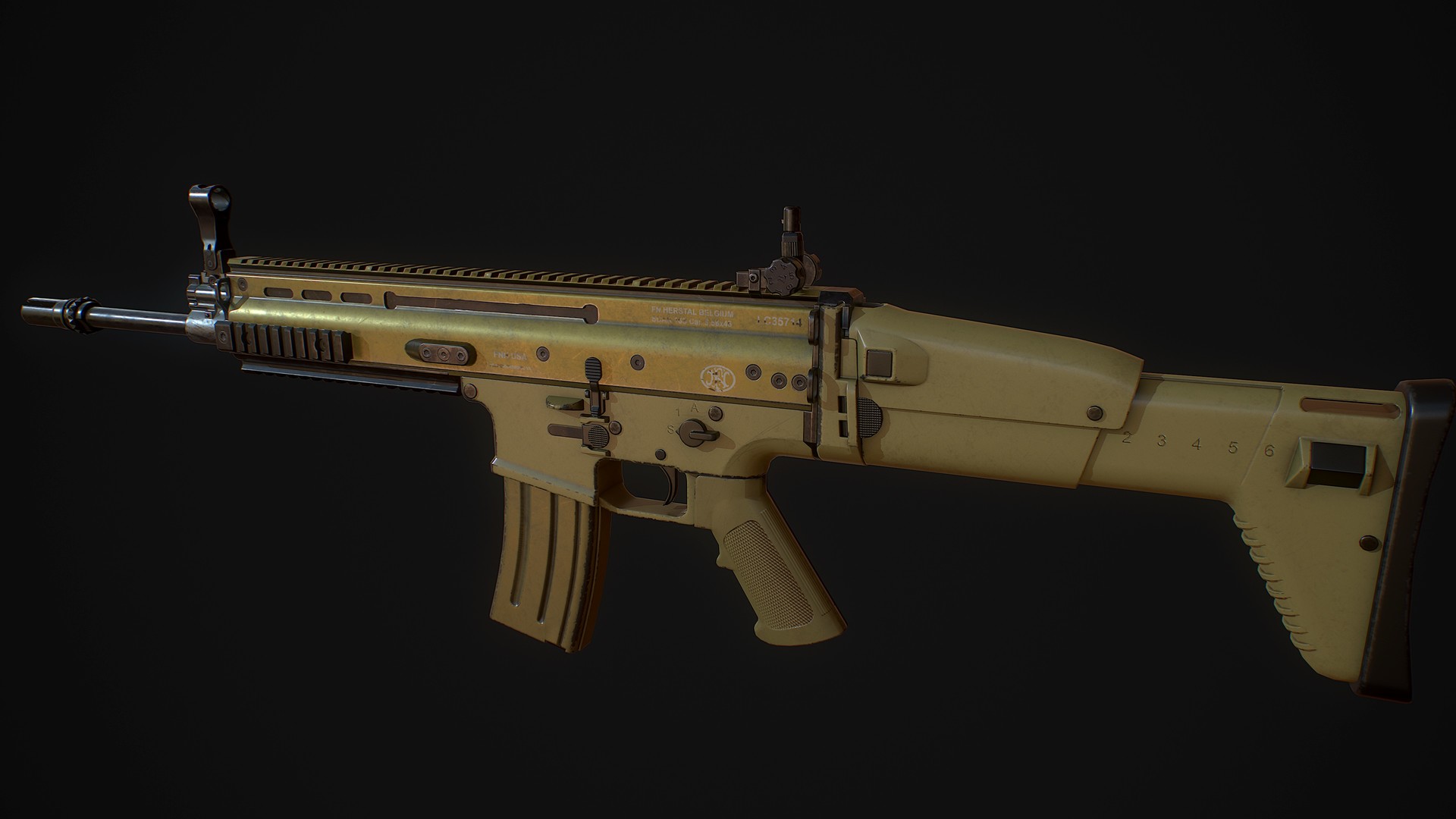 ArtStation - SCAR L