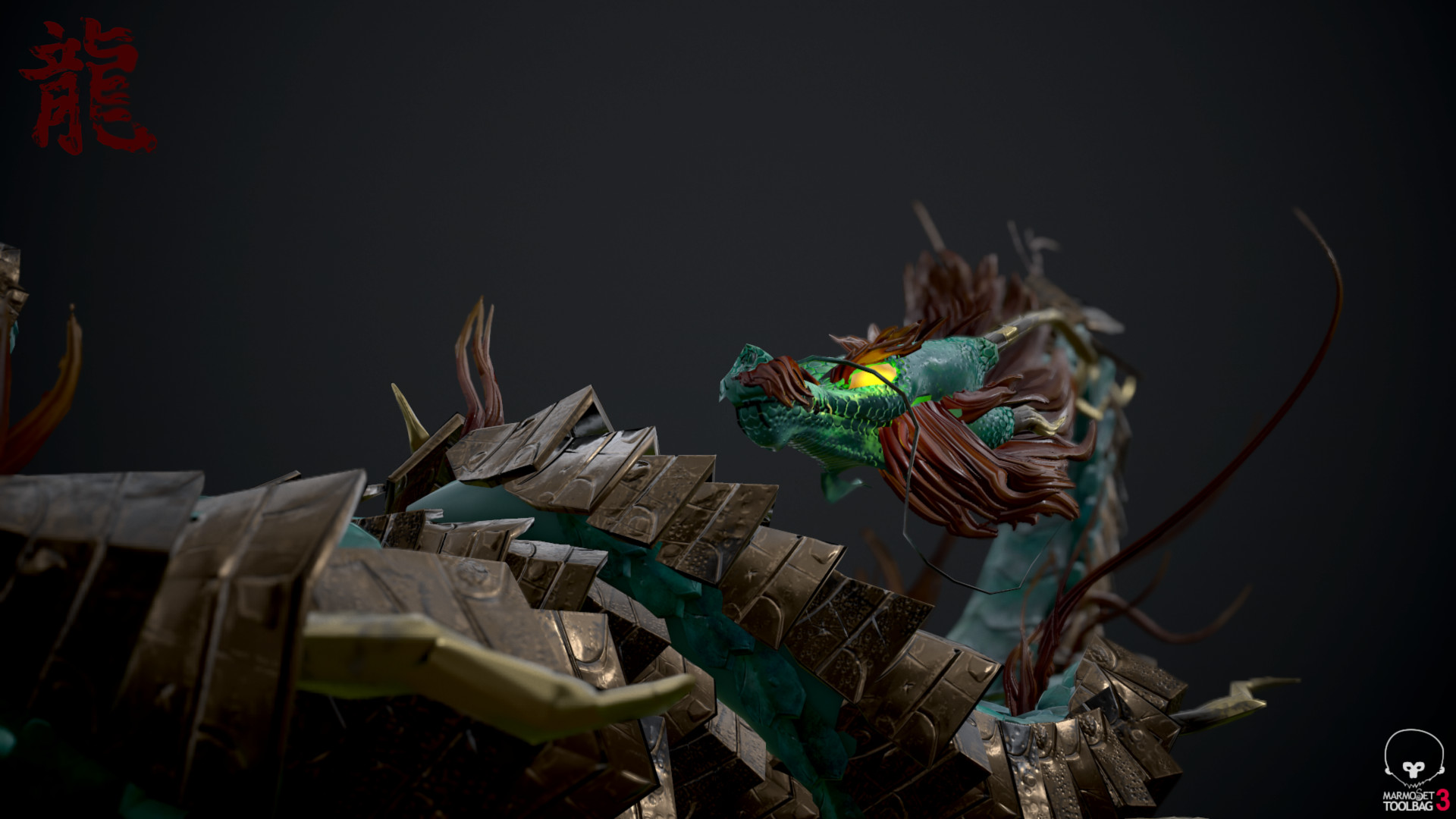 ArtStation - Ancient Dragon - AR project