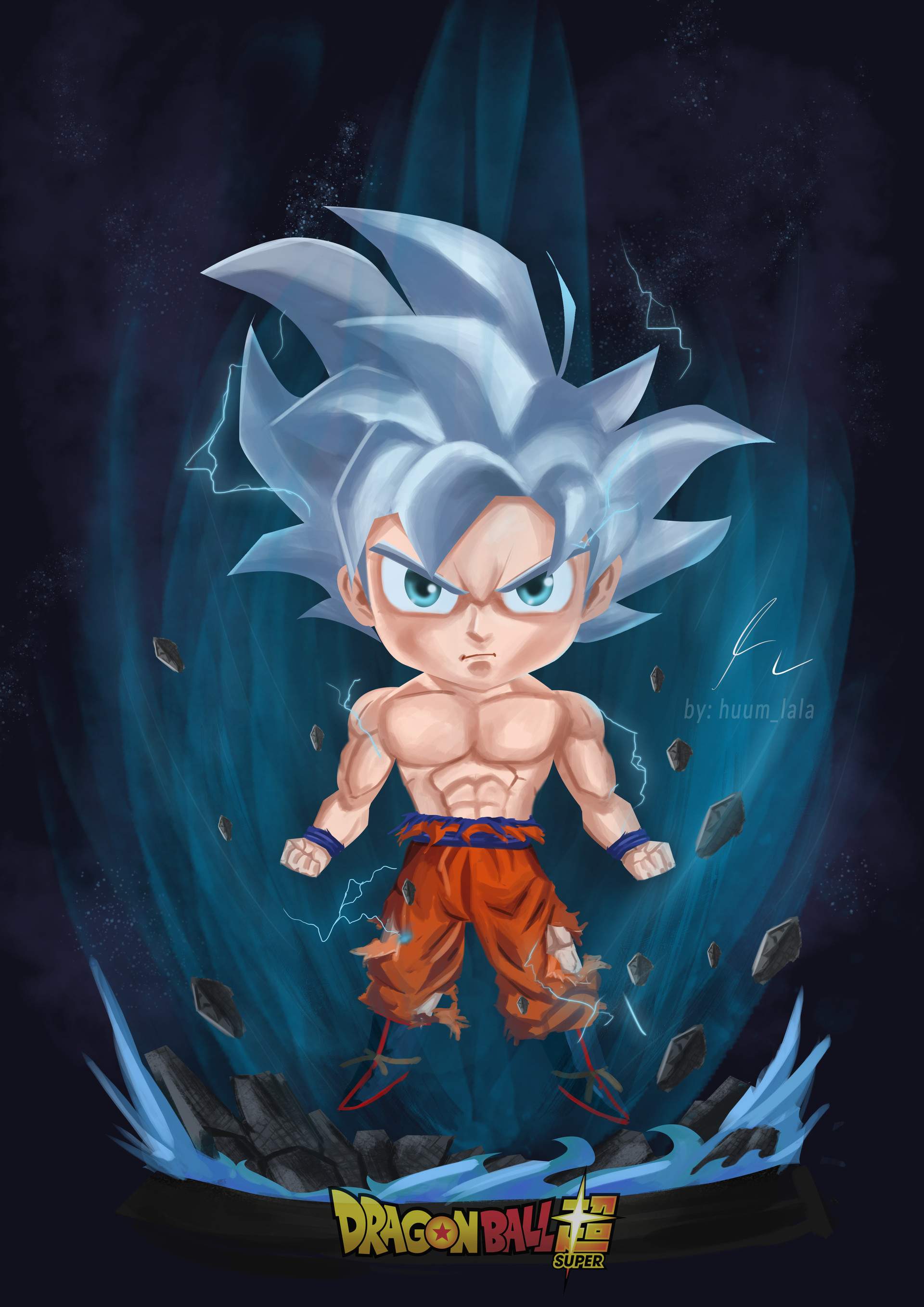 Ultra Instinct Goku Chibi