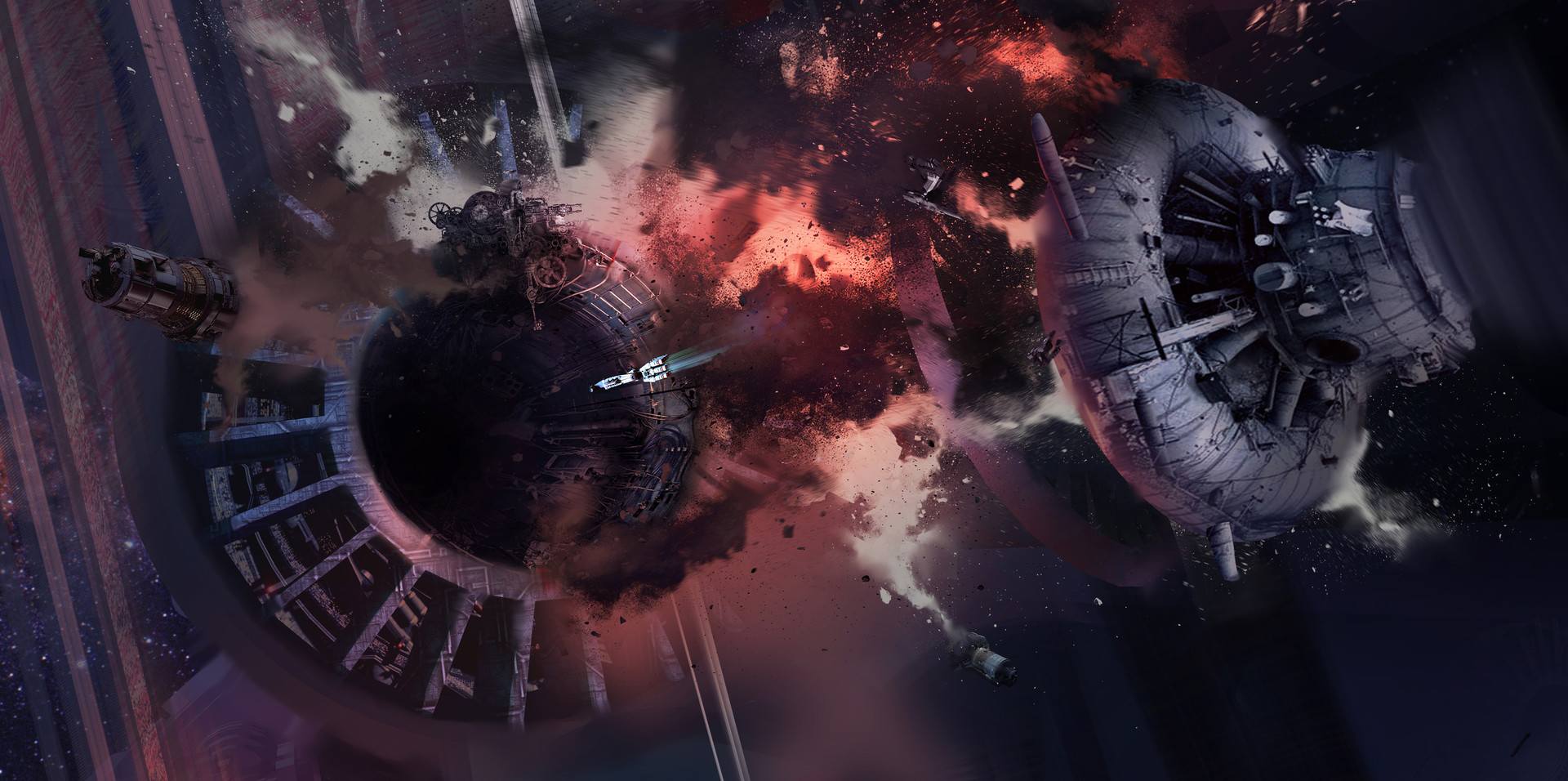 ArtStation - Blockade runner fan art