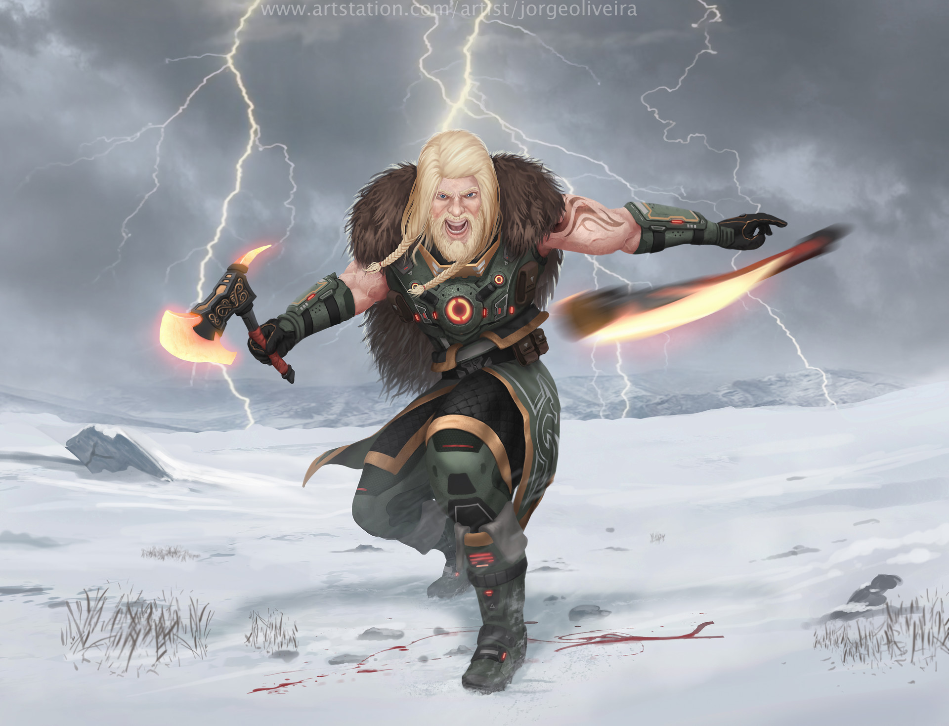 ArtStation - space viking