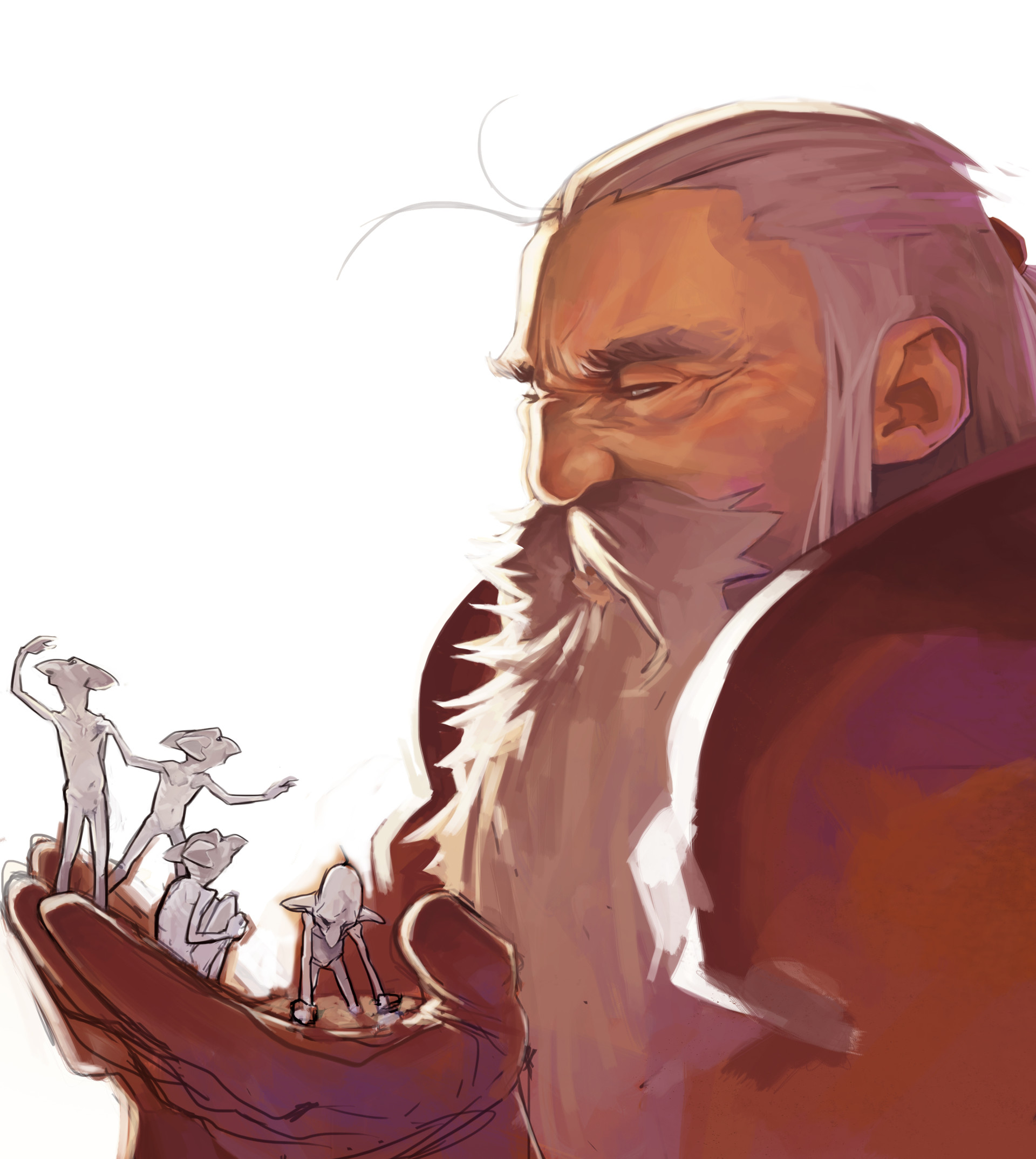 ArtStation - Dwarf Sketch