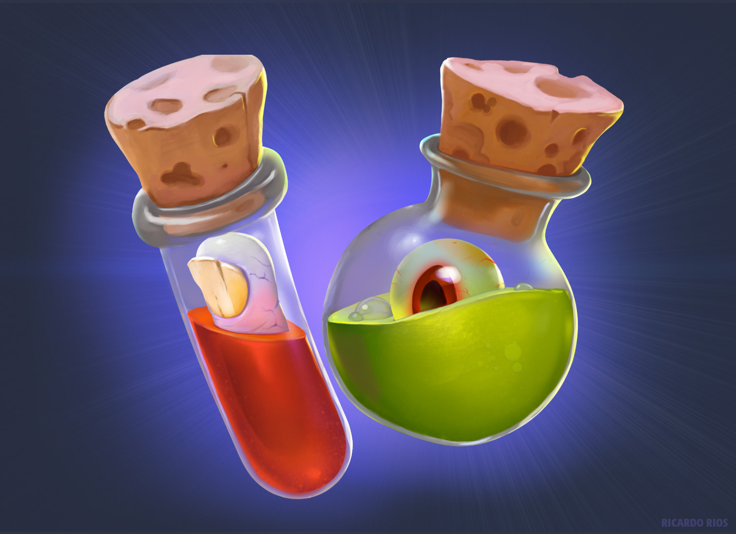 ArtStation - Human Potion