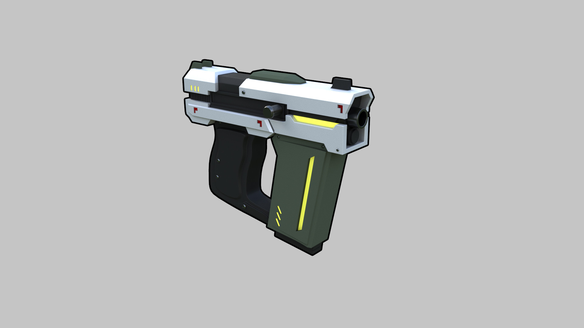 ArtStation - 3D Gun