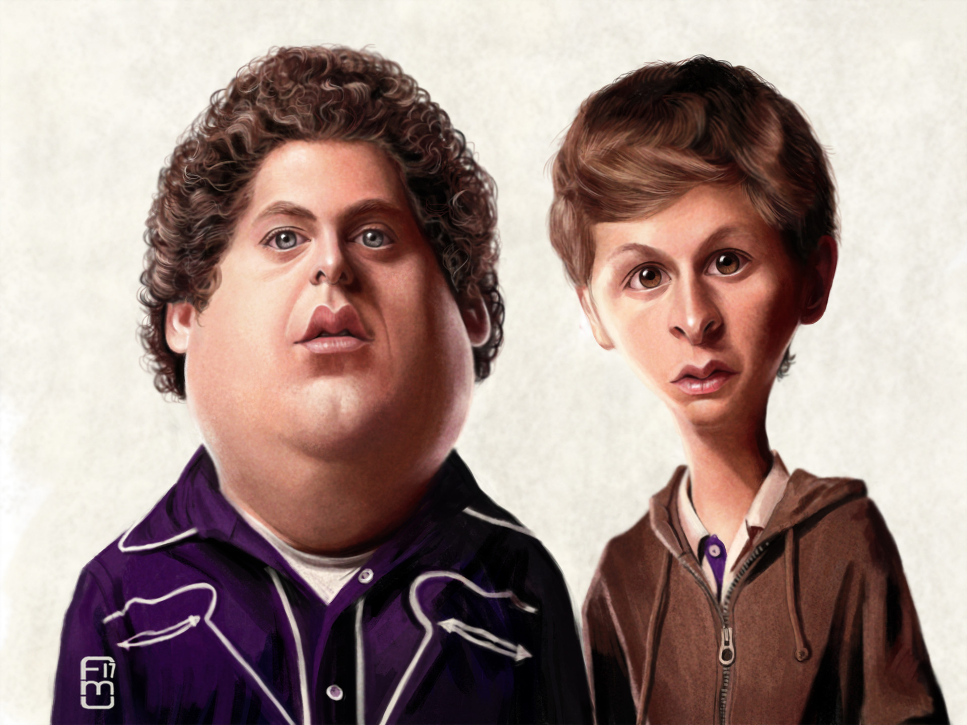 ArtStation - Jonah Hill and Michael Cera