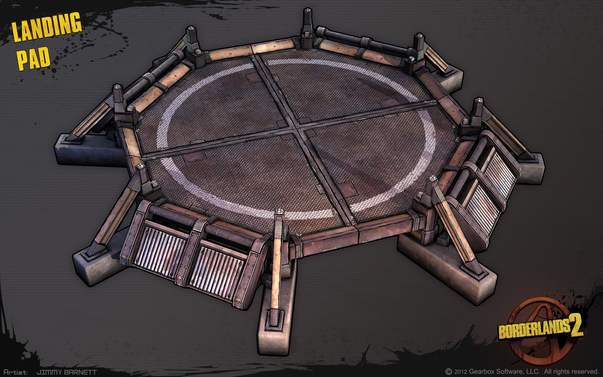 Jimmy Barnett - Borderlands 2 - Props