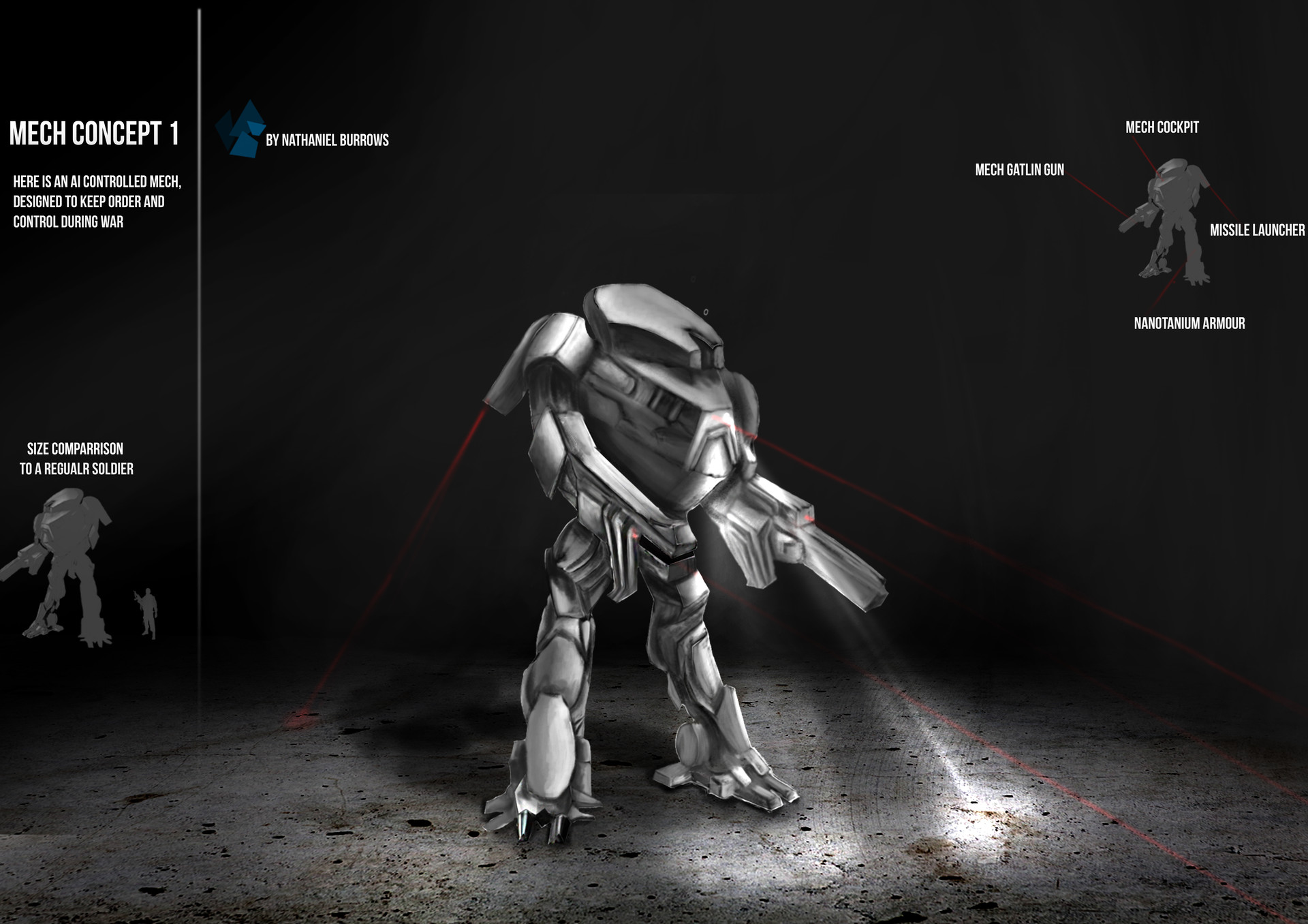 ArtStation - Mech Design (Old College Work)