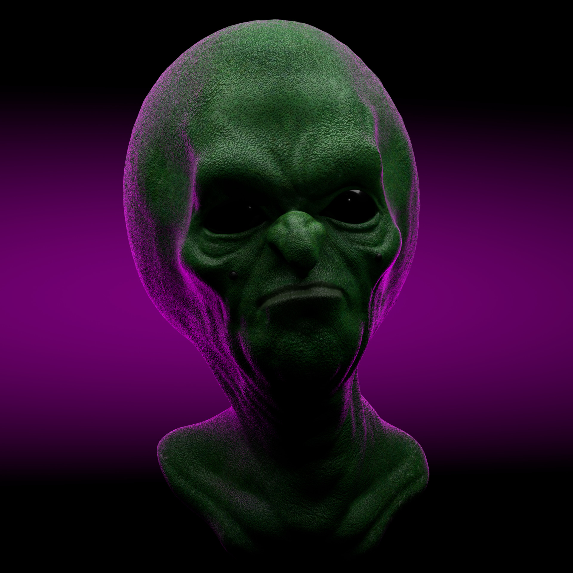 ArtStation - Alien - quick sculpting
