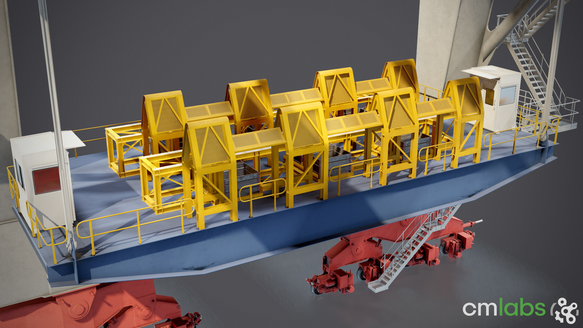 CM Labs - Dual Hoist STS Crane