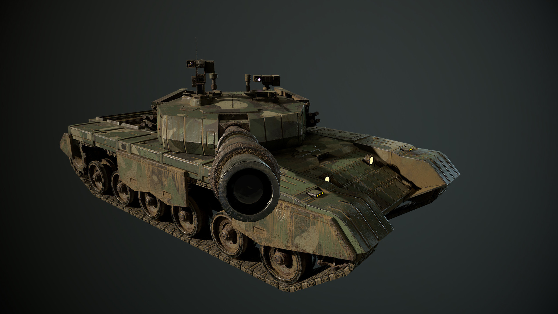ArtStation - PLA Type 99 Main battle tank